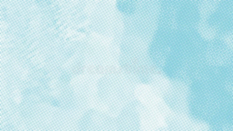 Halftone Ripple Wave, Dotwork Vector Noise Gradient Background. Blue ...