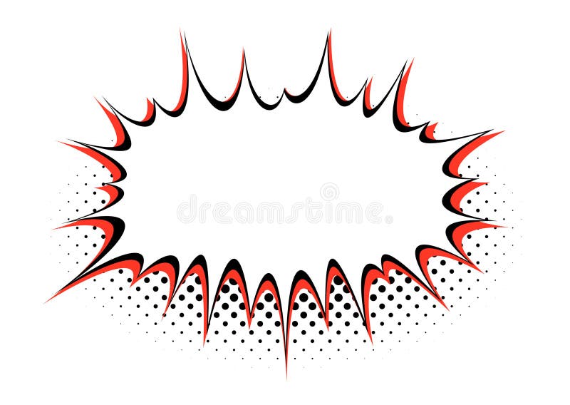 Spiky Speech Bubble Stock Illustrations – 318 Spiky Speech Bubble Stock ...