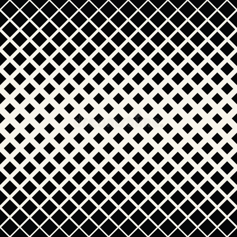Halftone Square Geometric Gradient Pattern Stock Vector - Illustration ...
