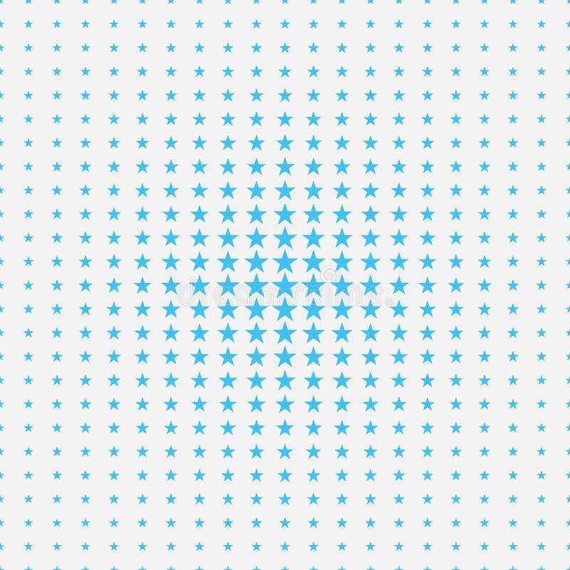 Halftone Star Texture. Star Pattern Gradient Stock Vector ...