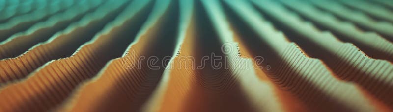 Halftone Texture of Corrugated Cardboard Captured from a Side Angle ...