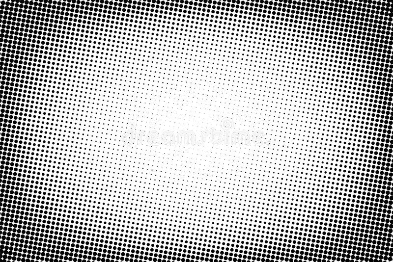 Halftone Texture. Faded Dot Pattern. Bg Abstract Gradient Design. Black ...