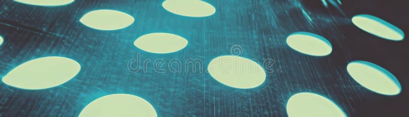 Halftone Texture Grid Showcases Unique Circle Patterns in a Grunge ...