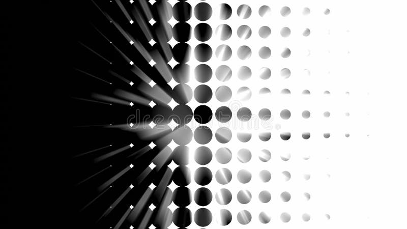 Halftone Transition Mask with Light Rays Stock Footage - Video of ...