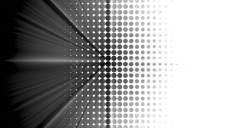 Halftone Transition Mask with Light Rays Stock Footage - Video of white ...