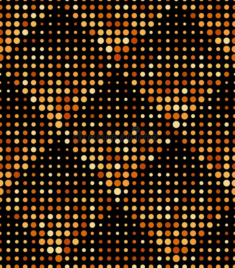 Halftone Vector Seamless Pattern Stock Vector - Illustration of modern ...