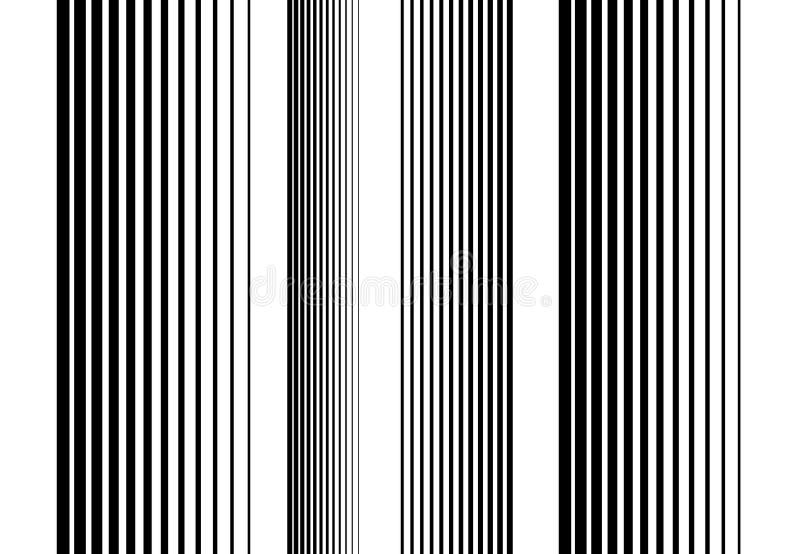 Halftone Vertical Straight, Parallel and Random Lines, Stripes Pattern ...