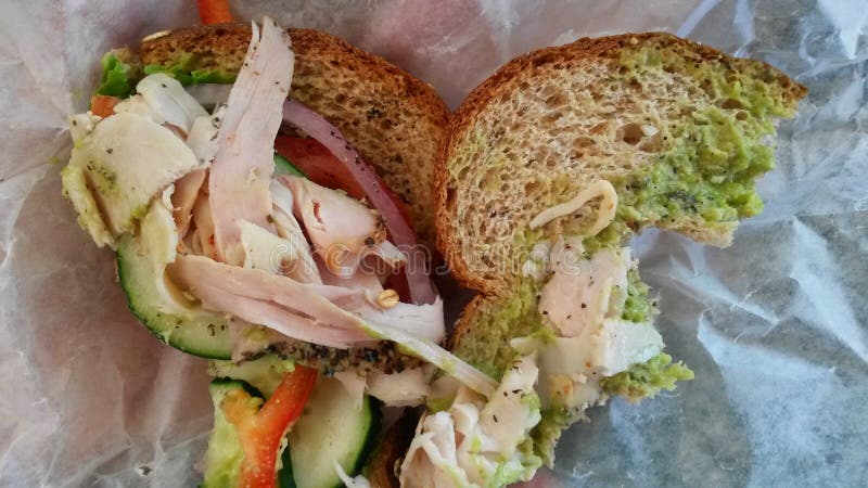 Halfway through lunch stock image. Image of sandwich - 42491643