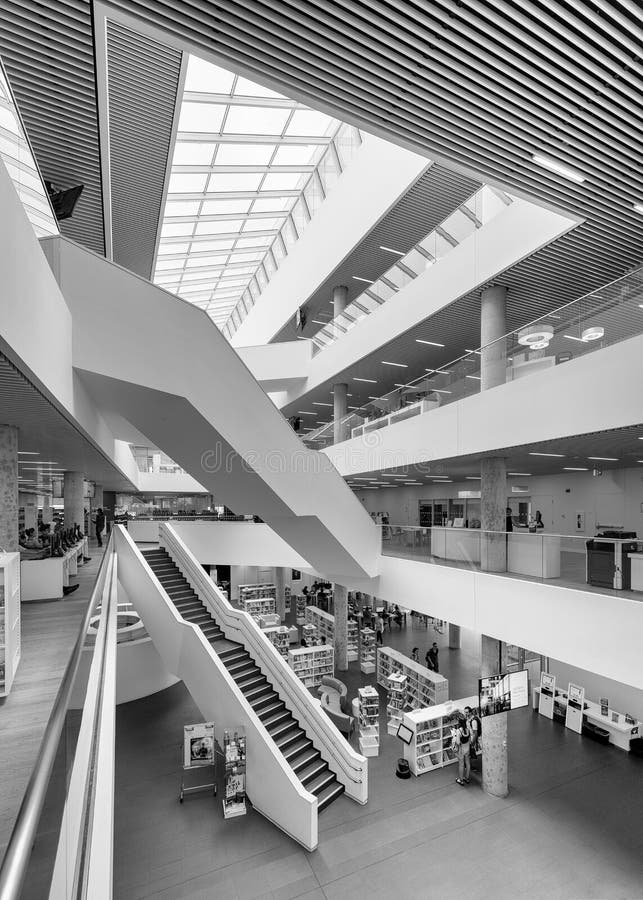 Halifax Central Library editorial image. Image of december - 57596690