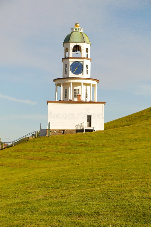 Halifax Clock Tower stock image. Image of white, blue - 3562057