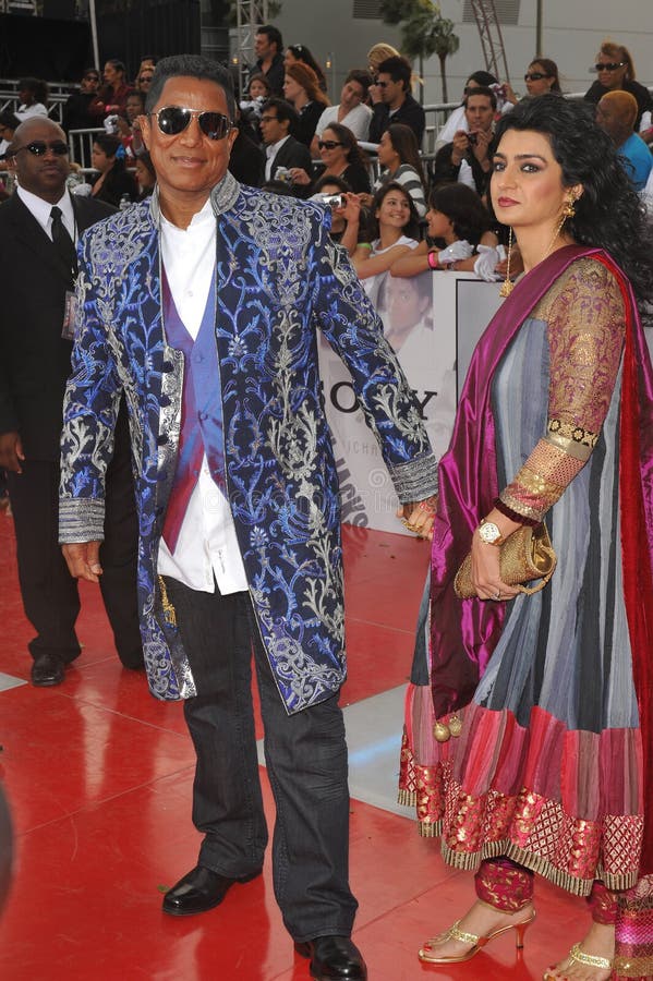 Halima Rashid,Jermaine Jackson Editorial Photography - Image of wife ...