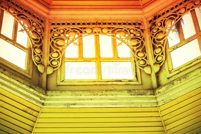 Hall Ancient with Windows for Light. Stock Image - Image of hall, loop ...