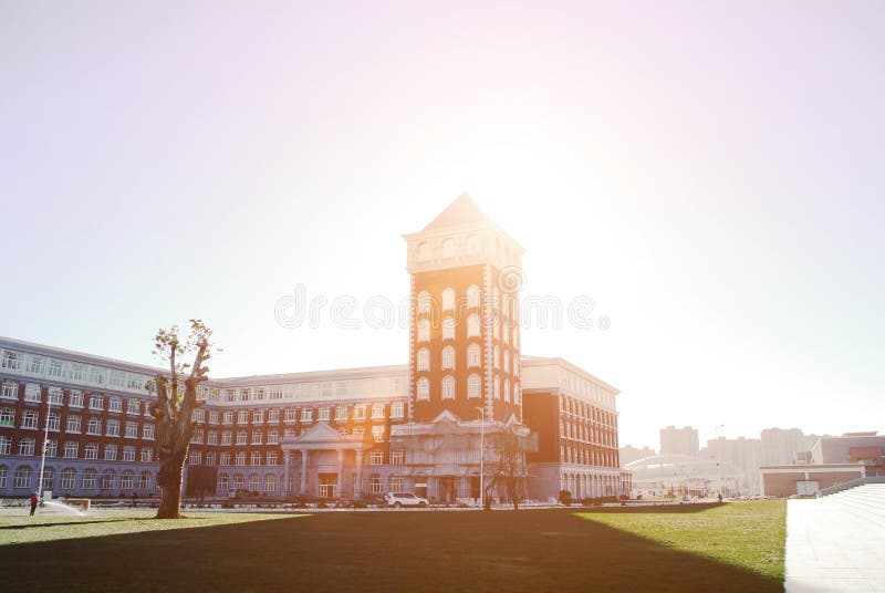 Hall building in college stock photo. Image of campus - 63035754