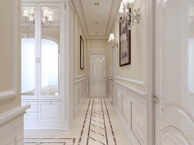 Hall classic style stock image. Image of chest, glossy - 48276119