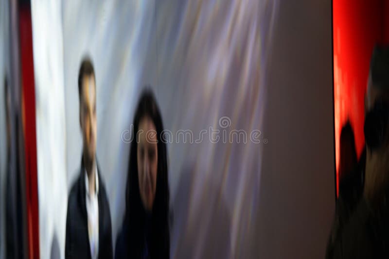 Hall of distorting mirrors stock image. Image of ambient - 260035041