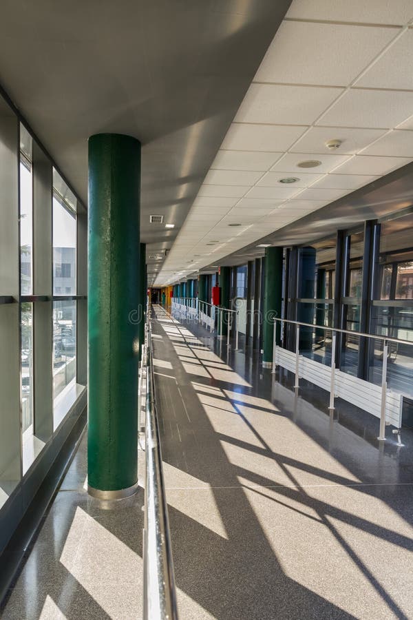Hall Hospital stock image. Image of clinic, columns, fire - 54150669