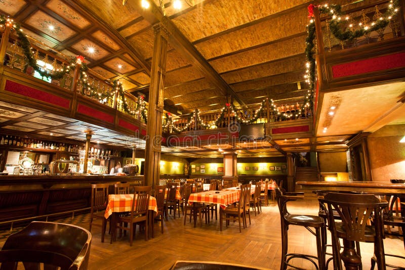 Hall Innerhalb Der Kneipe an Der Hauptstadtbrauerei Redaktionelles Foto ...