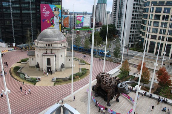Hall of Memory, Bull Centenary Square Birmingham Editorial Image ...