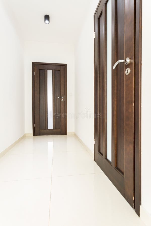 Hall in modern house stock image. Image of beige, equipment - 49038059