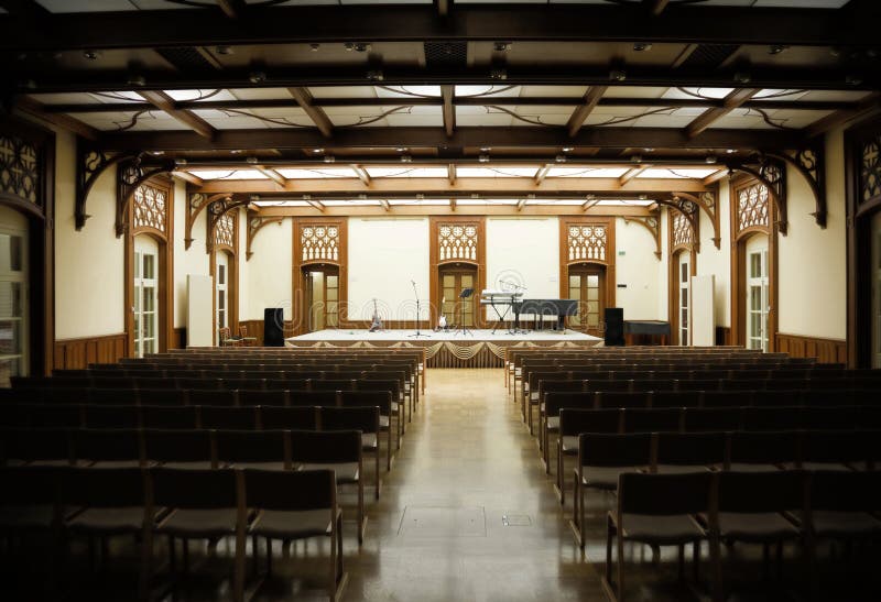 Musical Performance Concert. Light Show. Stock Image - Image of people ...