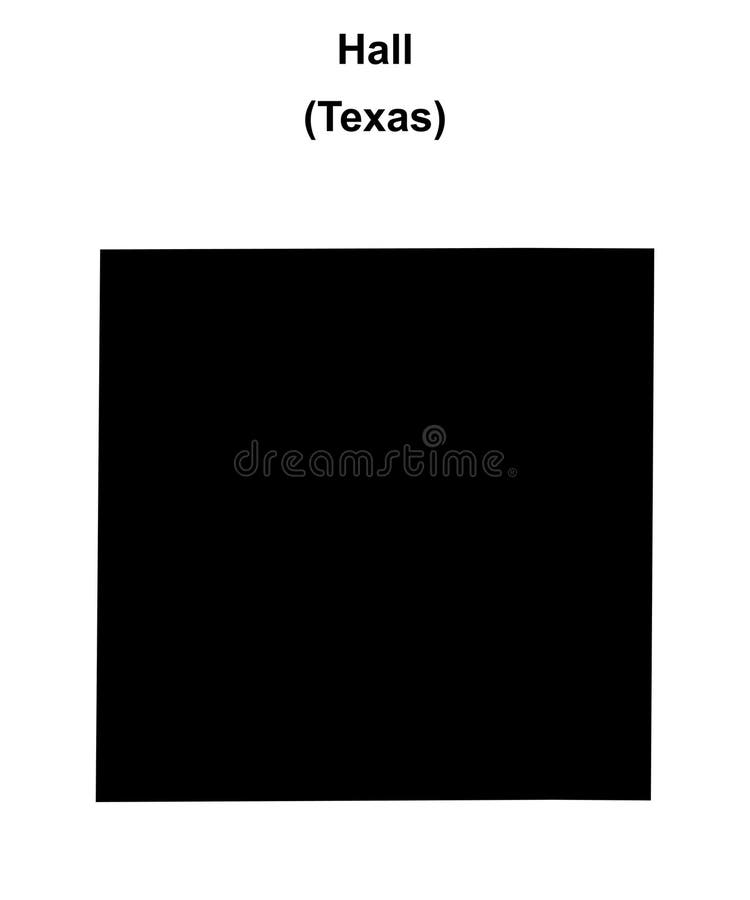 Hall outline map stock vector. Illustration of silhouette - 361791674