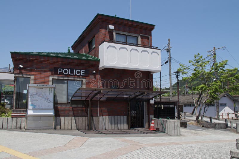 Hall (police Station) in Nikko - Japan Stock Photo - Image of station ...
