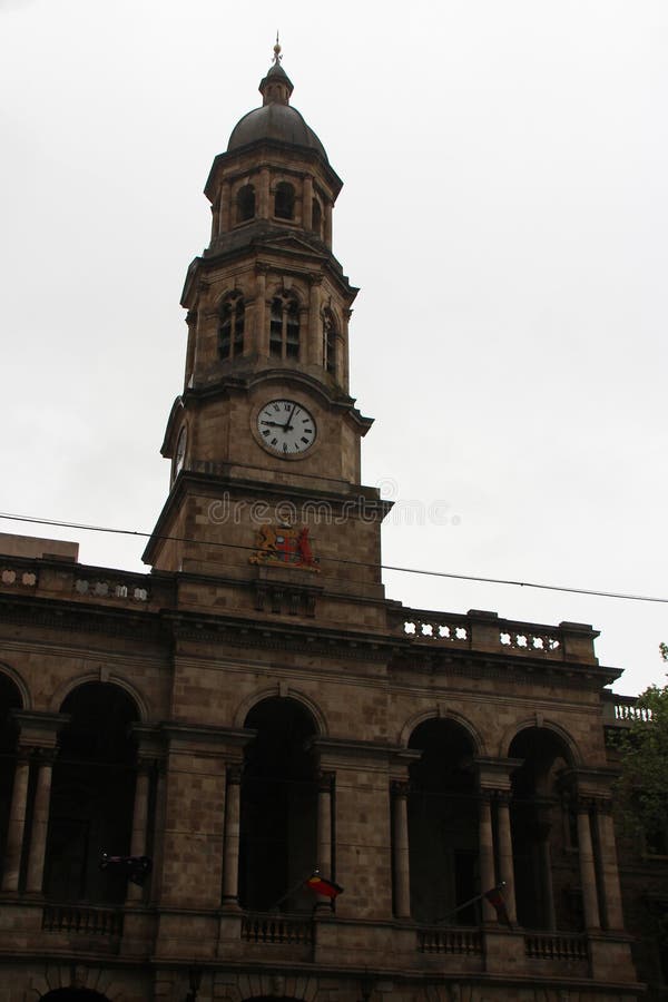 Hall (post Office) in Adelaide - Australia Stock Image - Image of ...