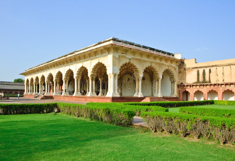 Audience Hall in Amber Fort Stock Photo - Image of asia, historic: 22052874