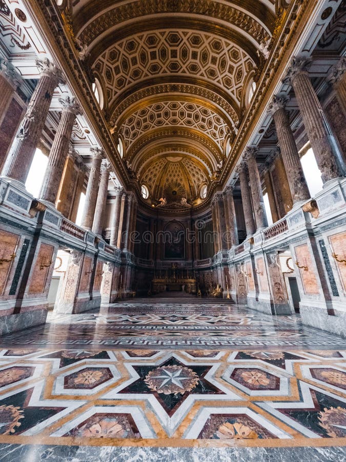 Hall of a Royal Palace Covered in Ancient Marble Editorial Image ...