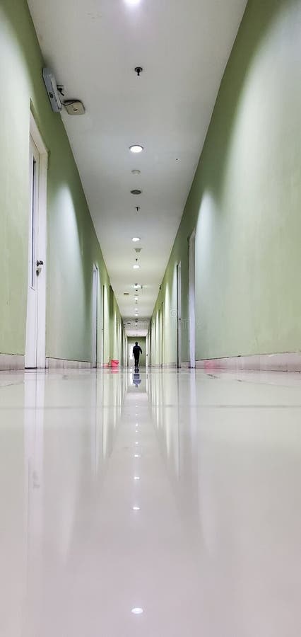 Hall way campus stock image. Image of hall, campus, alone - 282075969