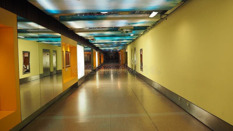 The hall way stock photo. Image of asia, thailand, asoke - 92389920