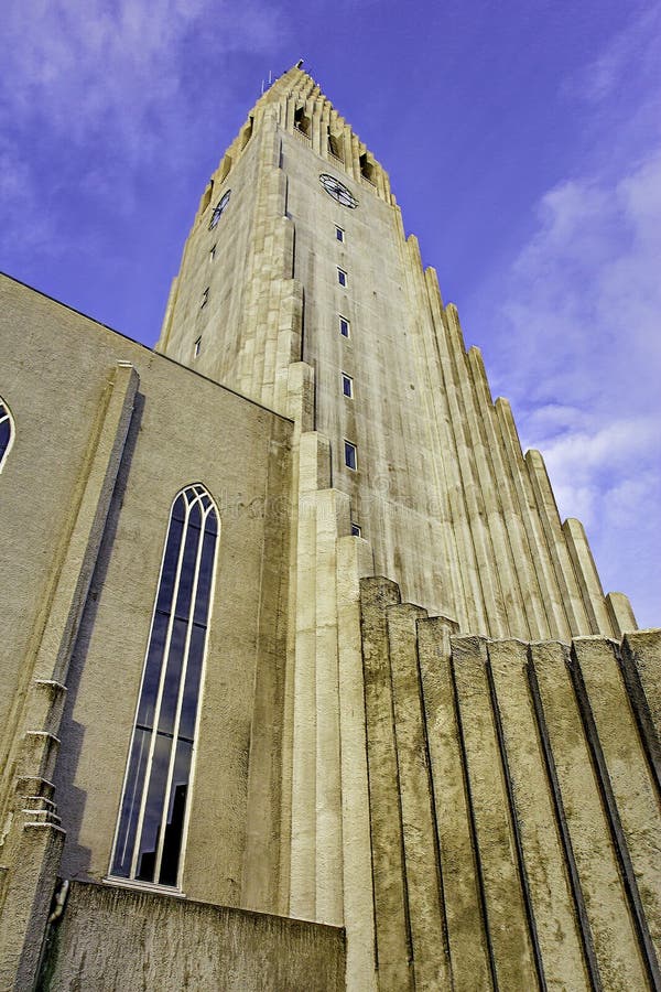 Hallgrim Church stock photo. Image of light, reykjavik - 48497428