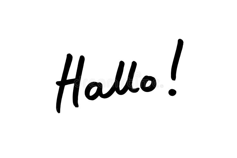 Hallo stock illustration. Illustration of memo, european - 171059769