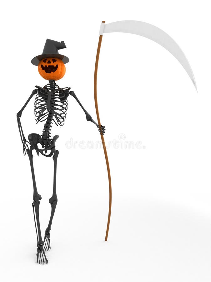 Happy Skeleton Stock Vector Illustration Of Human Isolated 21378126