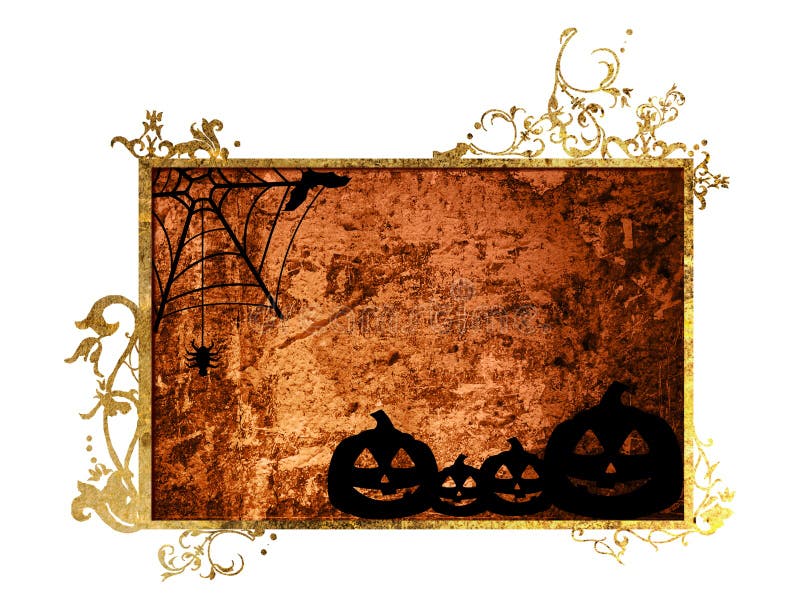 Halloween Abstract Background Stock Illustration - Illustration of ...