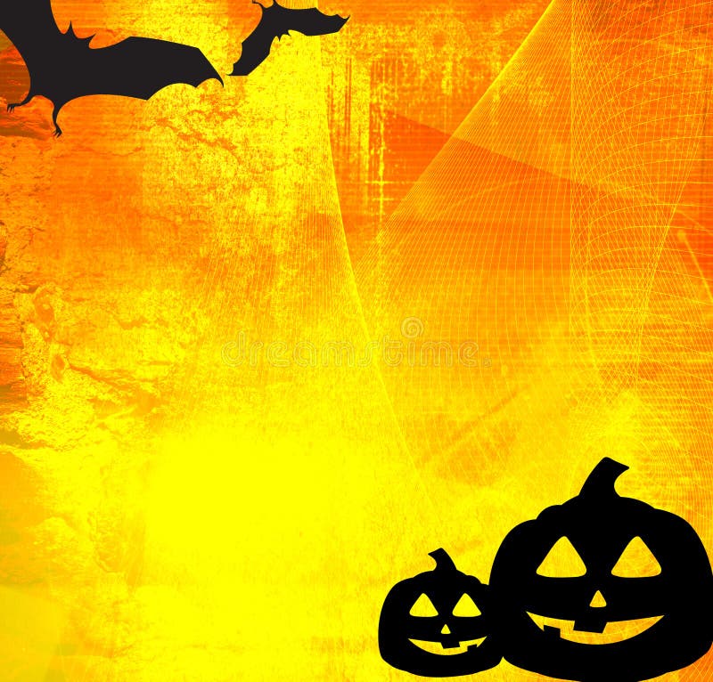 Halloween Abstract Background Stock Illustration - Illustration of ...