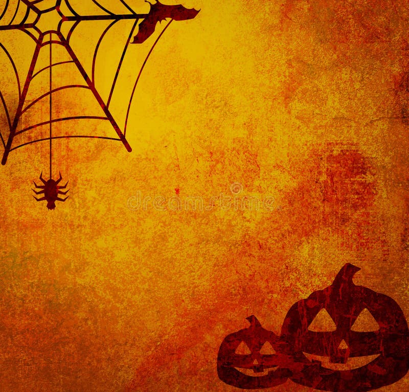 Halloween Abstract Background Stock Illustration - Illustration of fall ...