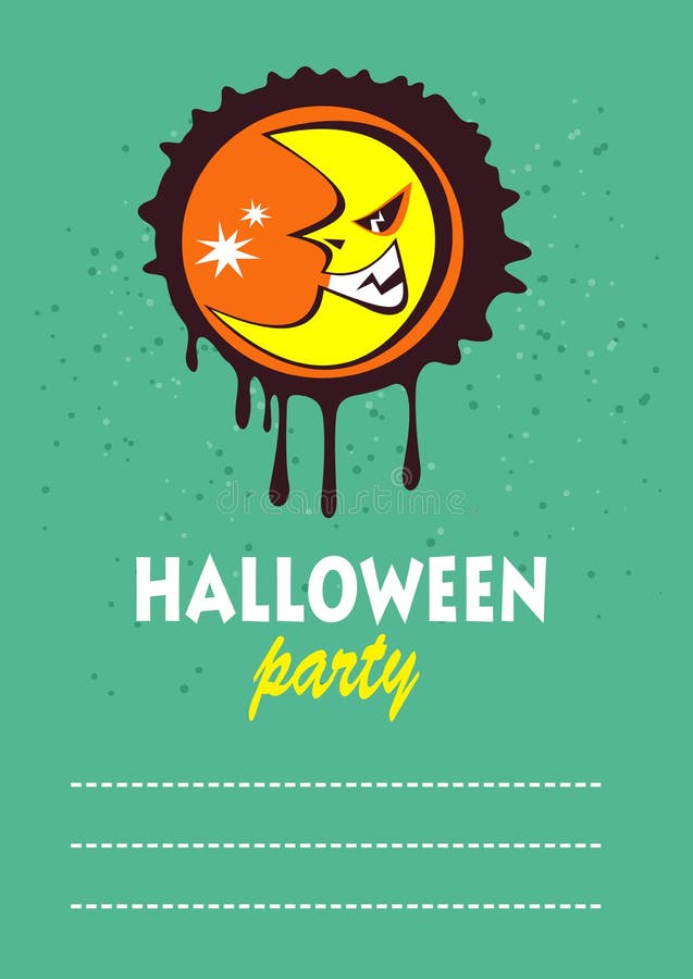 Angry Sun vs Angry Moon stock illustration. Illustration of happy - 2602533