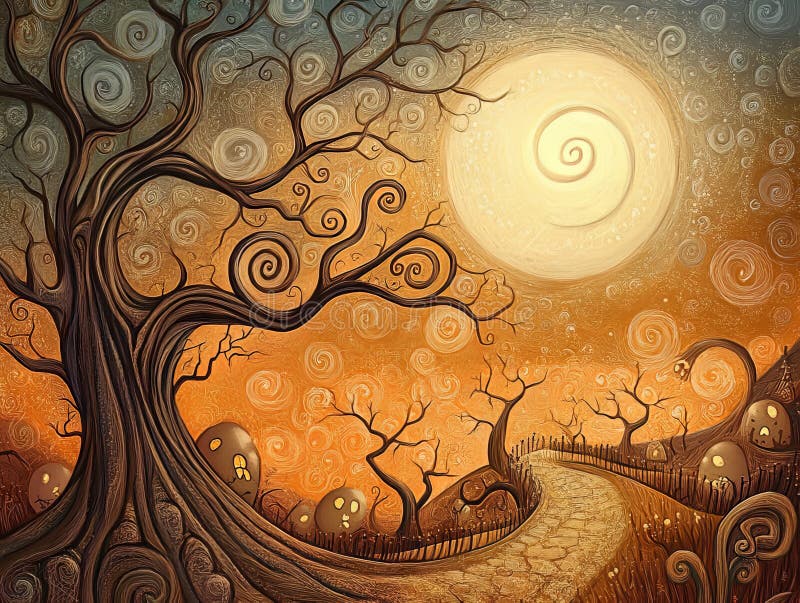 Halloween Background stock illustration. Illustration of abstract ...