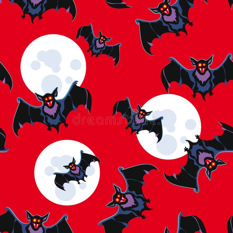 Halloween bat background stock vector. Illustration of flight - 129853760
