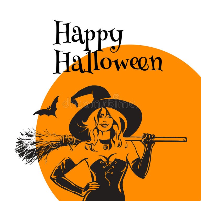 Sexy Halloween Witch Drawing Stock Illustrations 168 Sexy Halloween Witch Drawing Stock