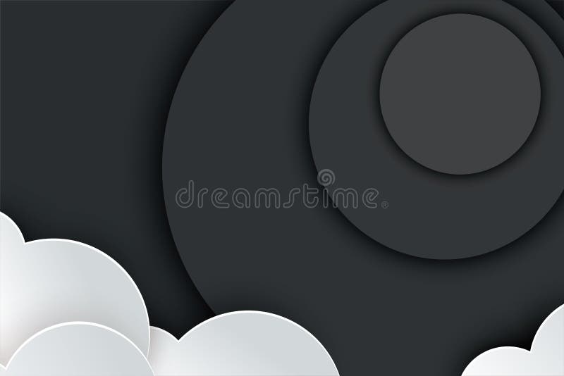 Halloween Black Paper in Dark Background. Cloud and Sky Black Paper ...