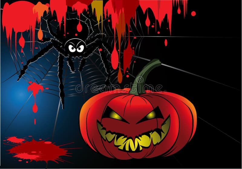 Halloween blood cartoon stock vector. Illustration of dirty - 11130886