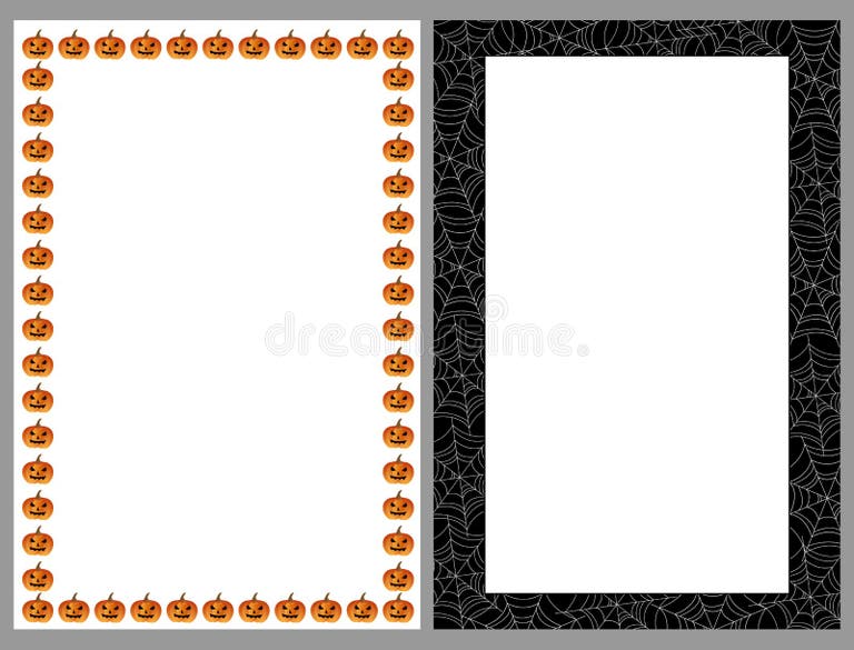 October Borders Stock Illustrations – 709 October Borders Stock ...