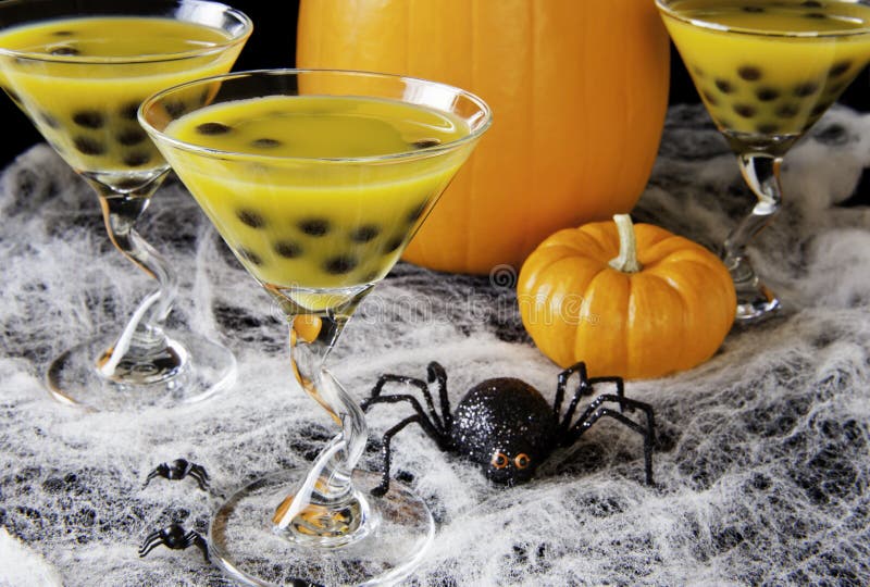 Halloween Bubble Tea stock photo. Image of halloween - 22302816