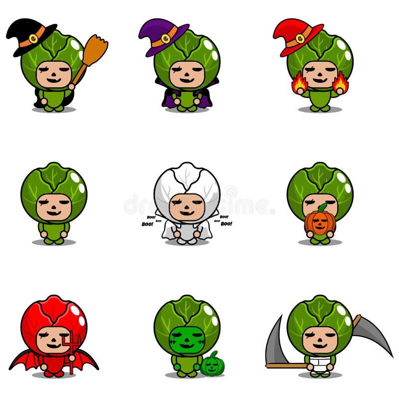 Chibi Vegetable Stock Illustrations – 585 Chibi Vegetable Stock ...