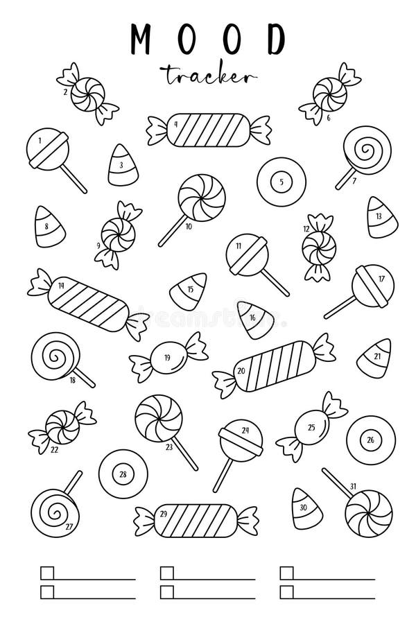 Sweet Mood Tracker Stock Illustrations – 13 Sweet Mood Tracker Stock ...