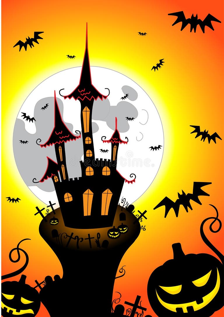 Spooky Castle Stock Illustrations – 33,188 Spooky Castle Stock ...