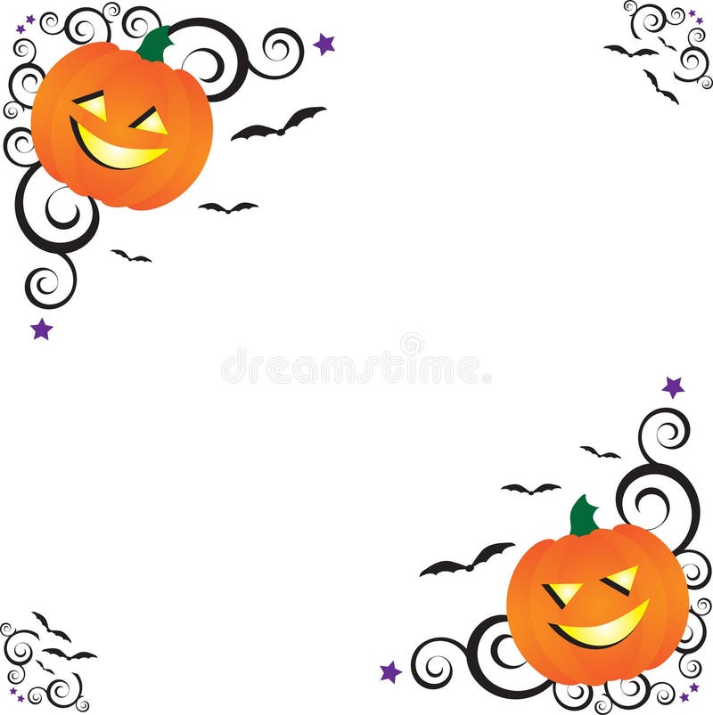 Halloween Corners stock vector. Illustration of celebration - 3106935