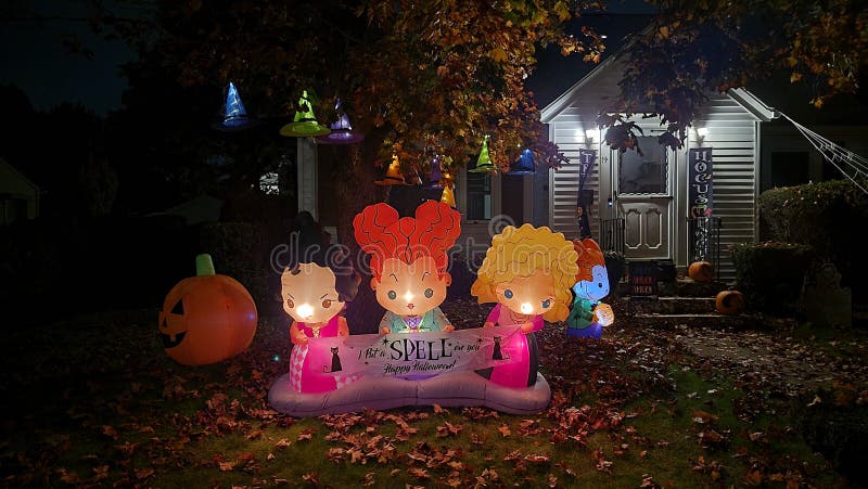 Halloween Decorations 2 2022 Editorial Stock Photo - Image of christmas ...